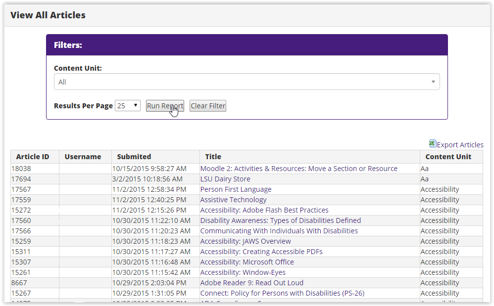 GROK: Updating Articles in my Content Unit - GROK Knowledge Base