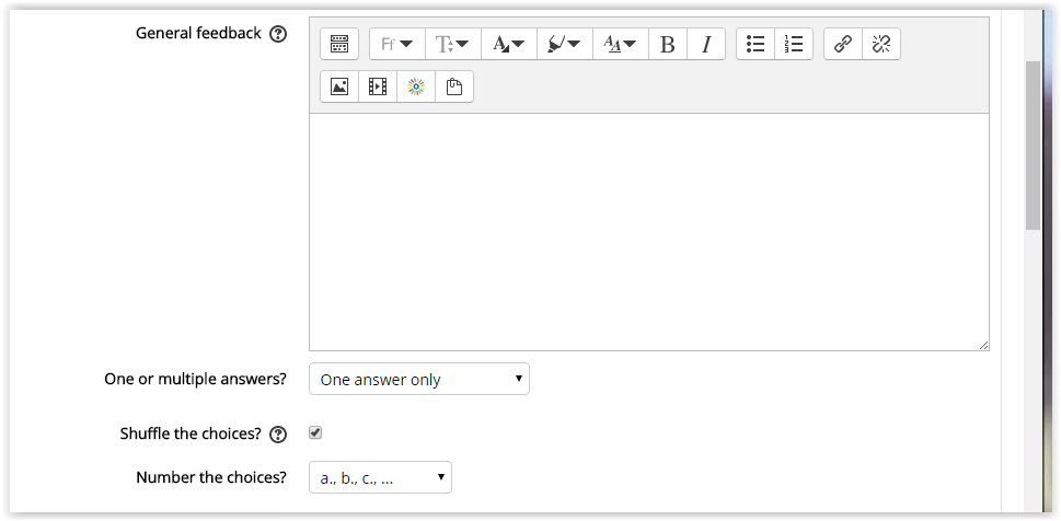 Moodle: Activities & Resources: Quiz Question Types: Calculated Multichoice - GROK Knowledge Base