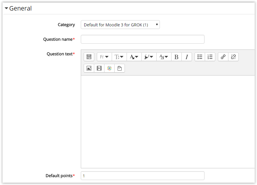 Moodle: Activities & Resources: Quiz Question Types: Calculated Simple - GROK Knowledge Base