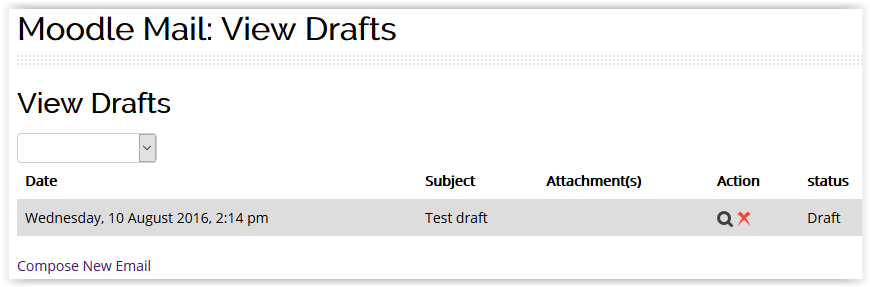 Moodle: Blocks: Sending Moodle Mail (Faculty) - GROK Knowledge Base