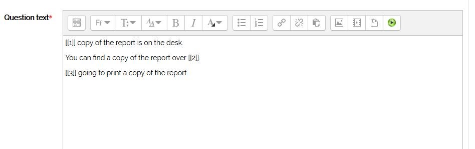 Moodle: Activities & Resources: Quiz Question Types: Select Missing Words - GROK Knowledge Base