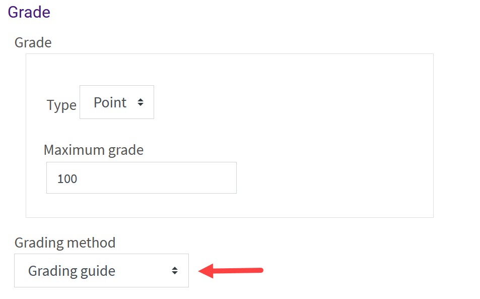Moodle: Activities & Resources: Grading an Assignment - GROK Knowledge Base