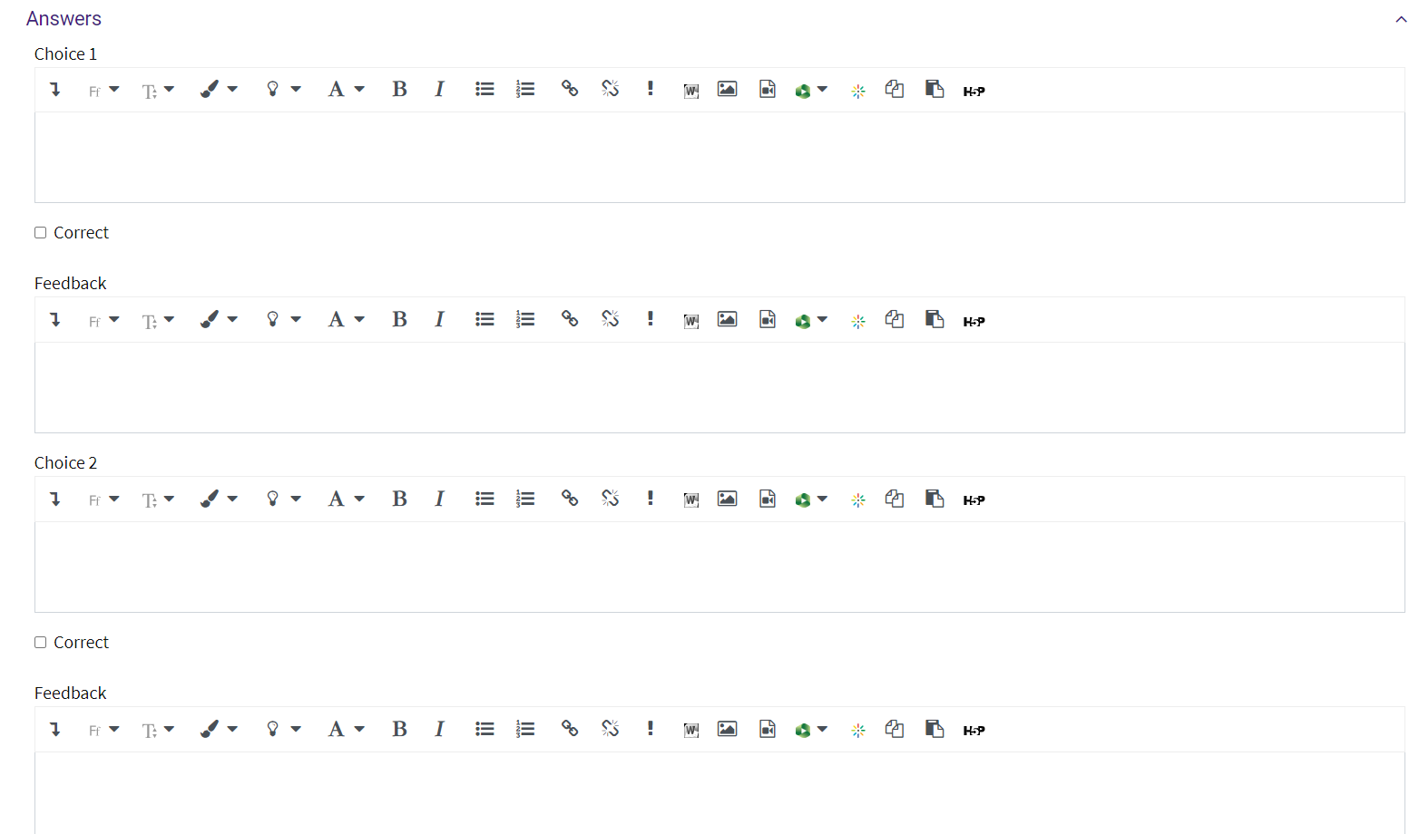 Moodle: Activities & Resources: Quiz Question Types: OU Multiple Response - GROK Knowledge Base