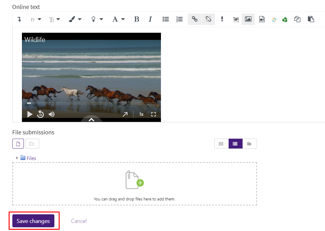 Moodle: Submitting a Video Assignment Using Panopto - GROK Knowledge Base