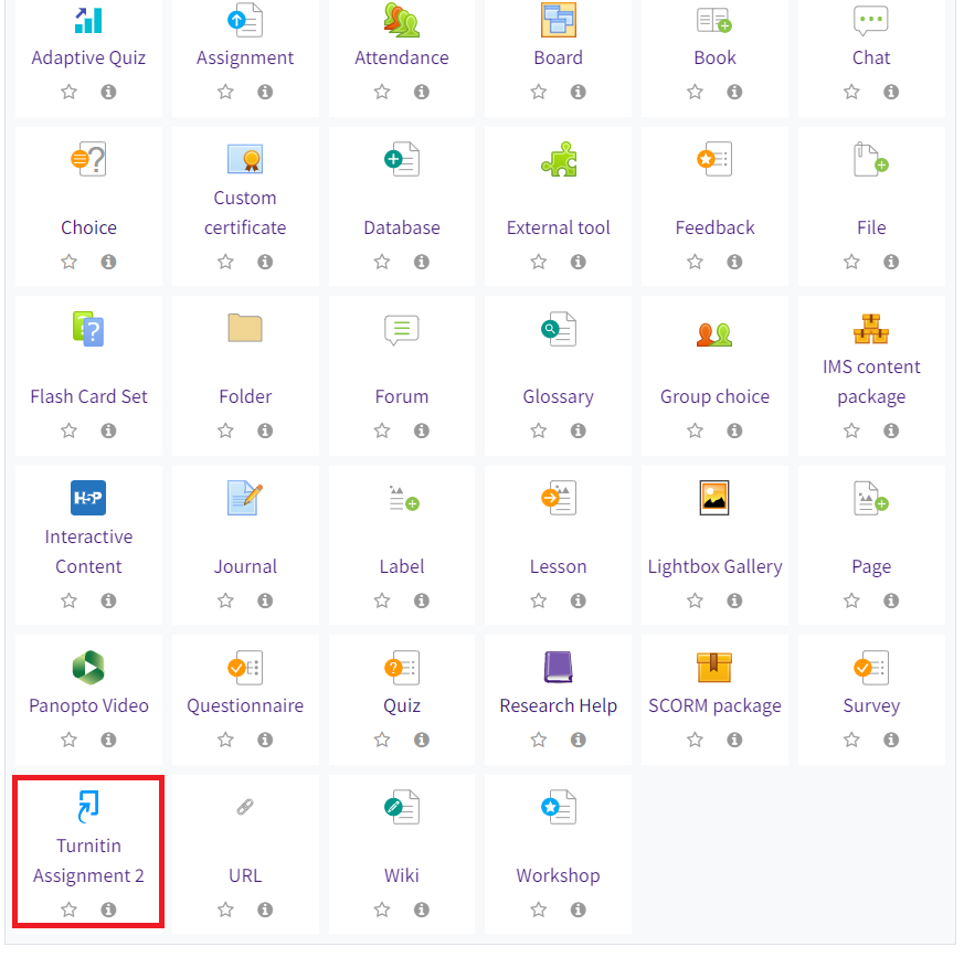 Moodle: Activities & Resources: Creating a Peermark Assignment from Turnitin on Moodle - GROK ...