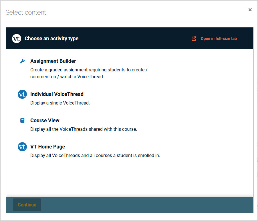 Adding and Configuring VoiceThread in Moodle - GROK Knowledge Base