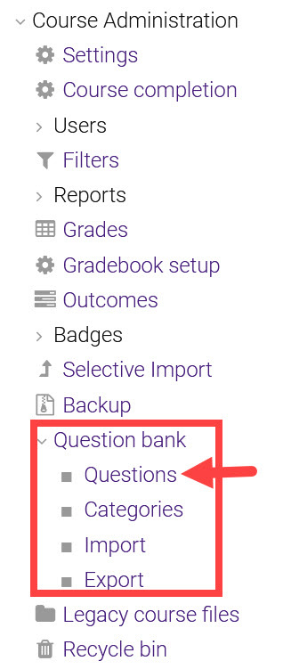 Moodle: Activities & Resources: Quiz Question Types: OU Multiple Response - GROK Knowledge Base