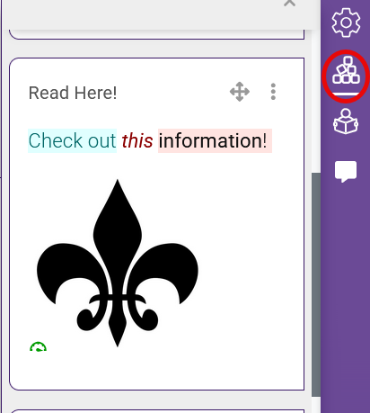 Moodle: Text Block - GROK Knowledge Base